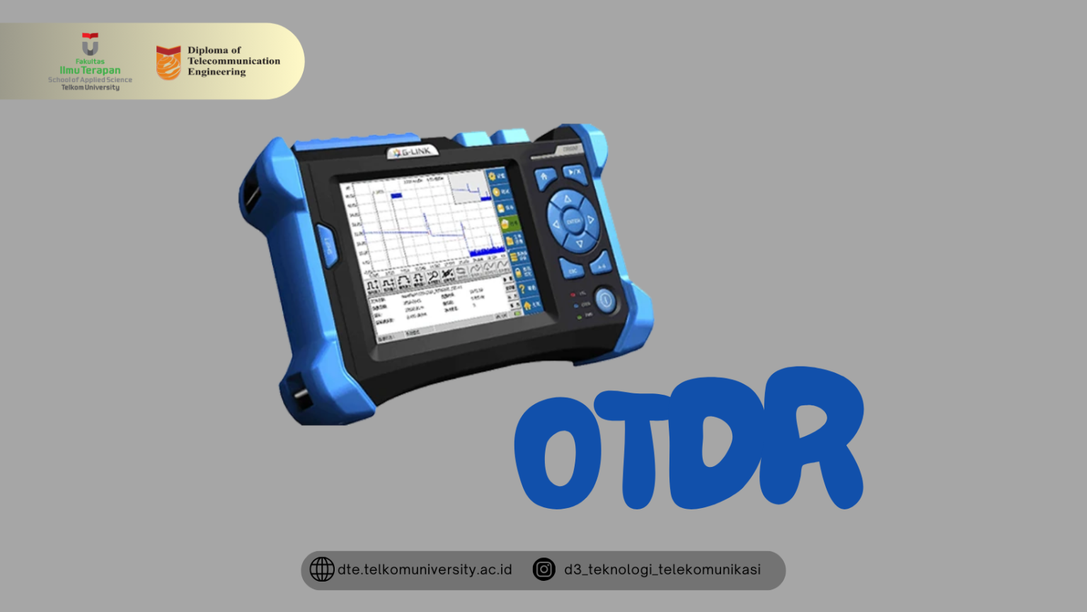 Fungsi OTDR Dalam Pengukuran Pada Serat Optik | D3 Teknologi Telekomunikasi