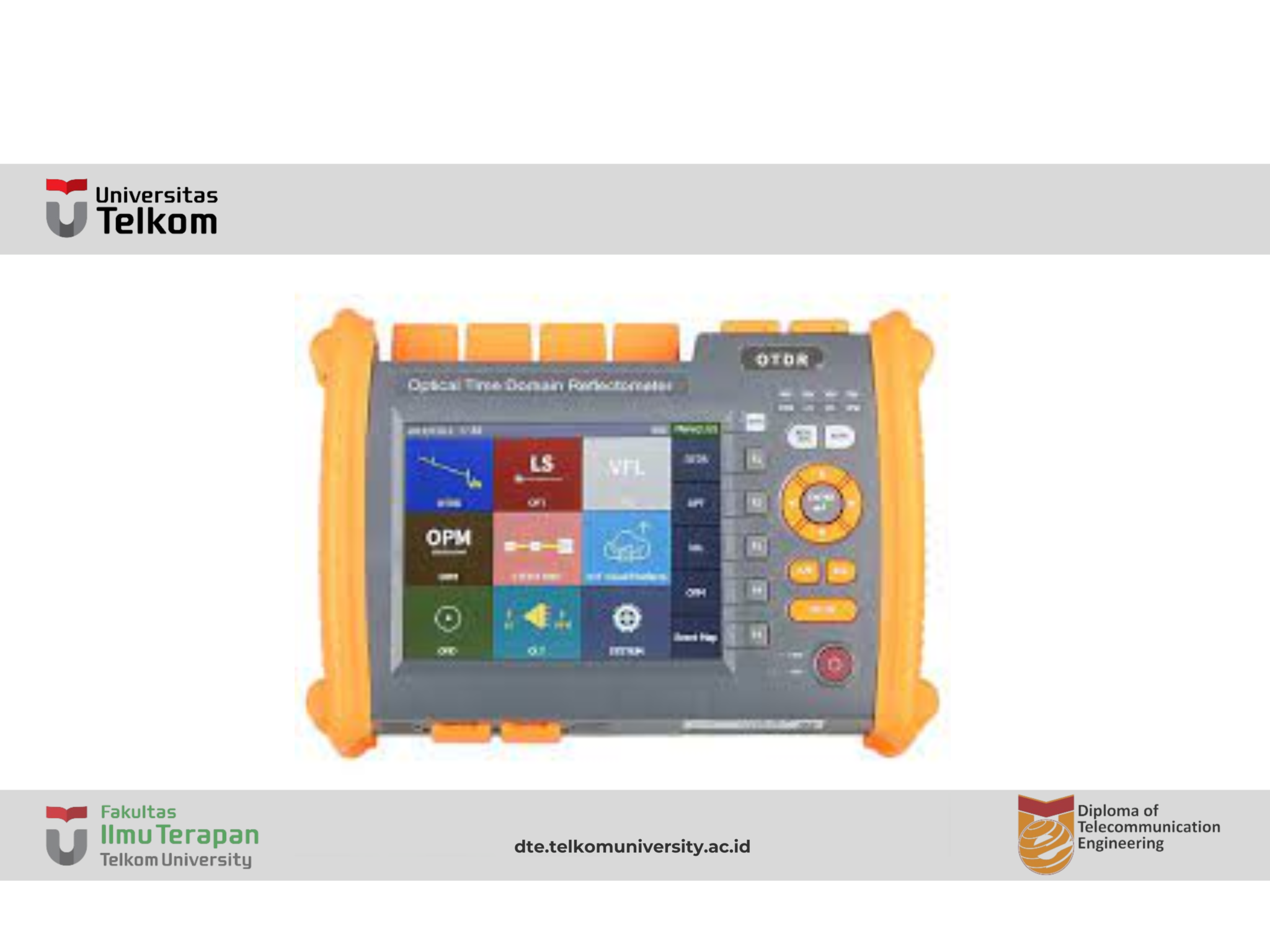 OTDR dan OPM | D3 Teknologi Telekomunikasi